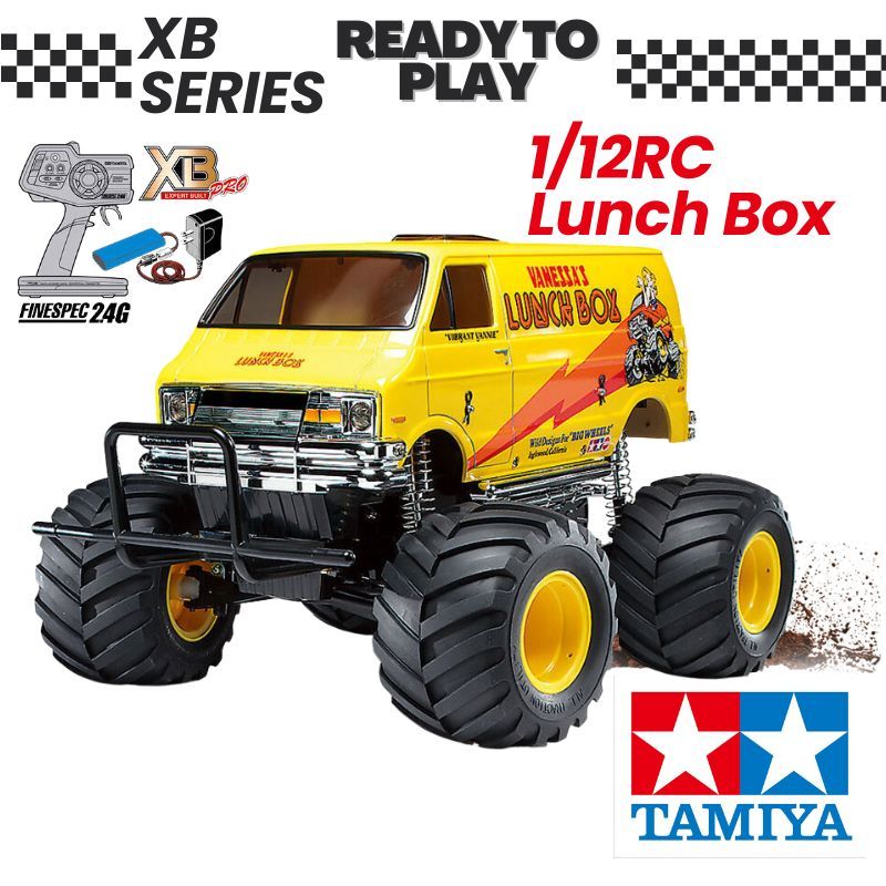 Tamiya 1/12 XB Series No.49 Lunch Box Pre-Painted Finished Model with ...