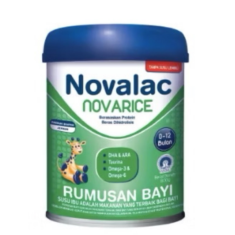 Novalac Novarice Infant Formula 800g (0-12 month) | Shopee Malaysia
