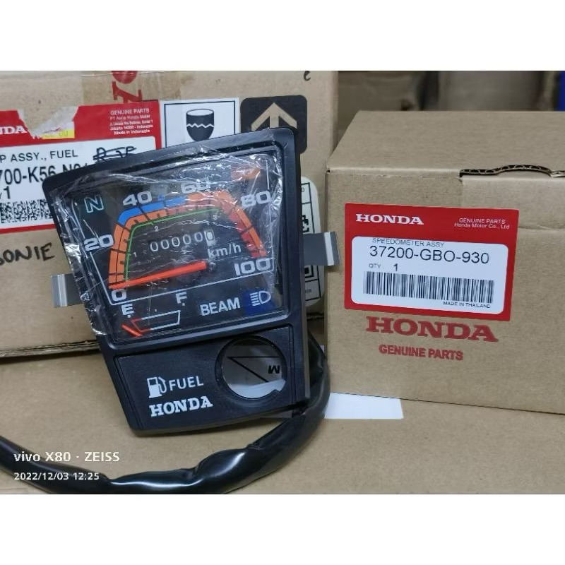 GBO-J METER SPEEDOMETER ASSY FULL SET COMPLETE SET MITER BARANG C70 GBO ...