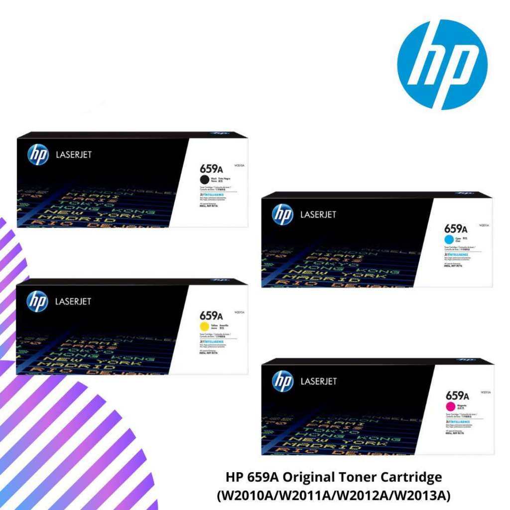 HP 659A Original Toner Cartridge (W2010A/W2011A/W2012A/W2013A) | Shopee ...