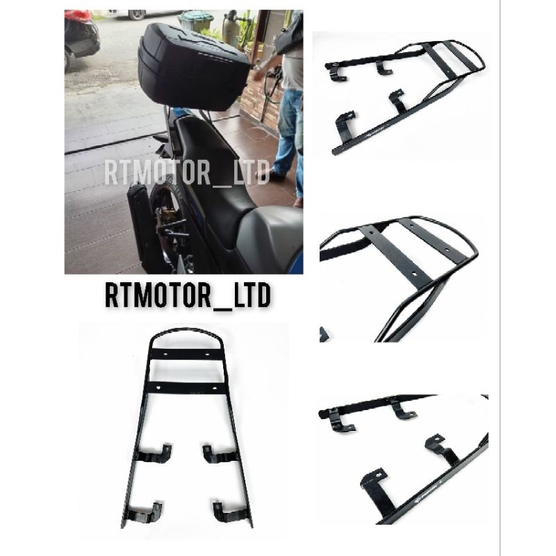 YAMAHA FZ150 V3 FZ150i REAR HANDLE TOP BOX RACK HEAVY DUTY MONORACK ...