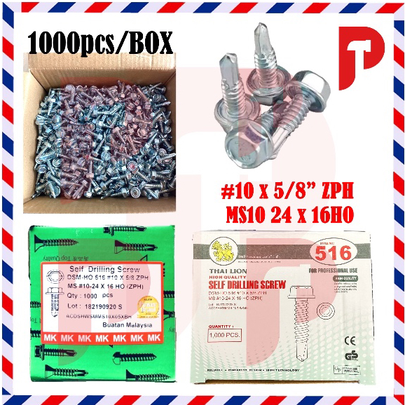MK DS-HO 516 SELF DRILLING SCREW 🔥 Ready Stocks 🔥 SCREW BESI BUMBUNG ...