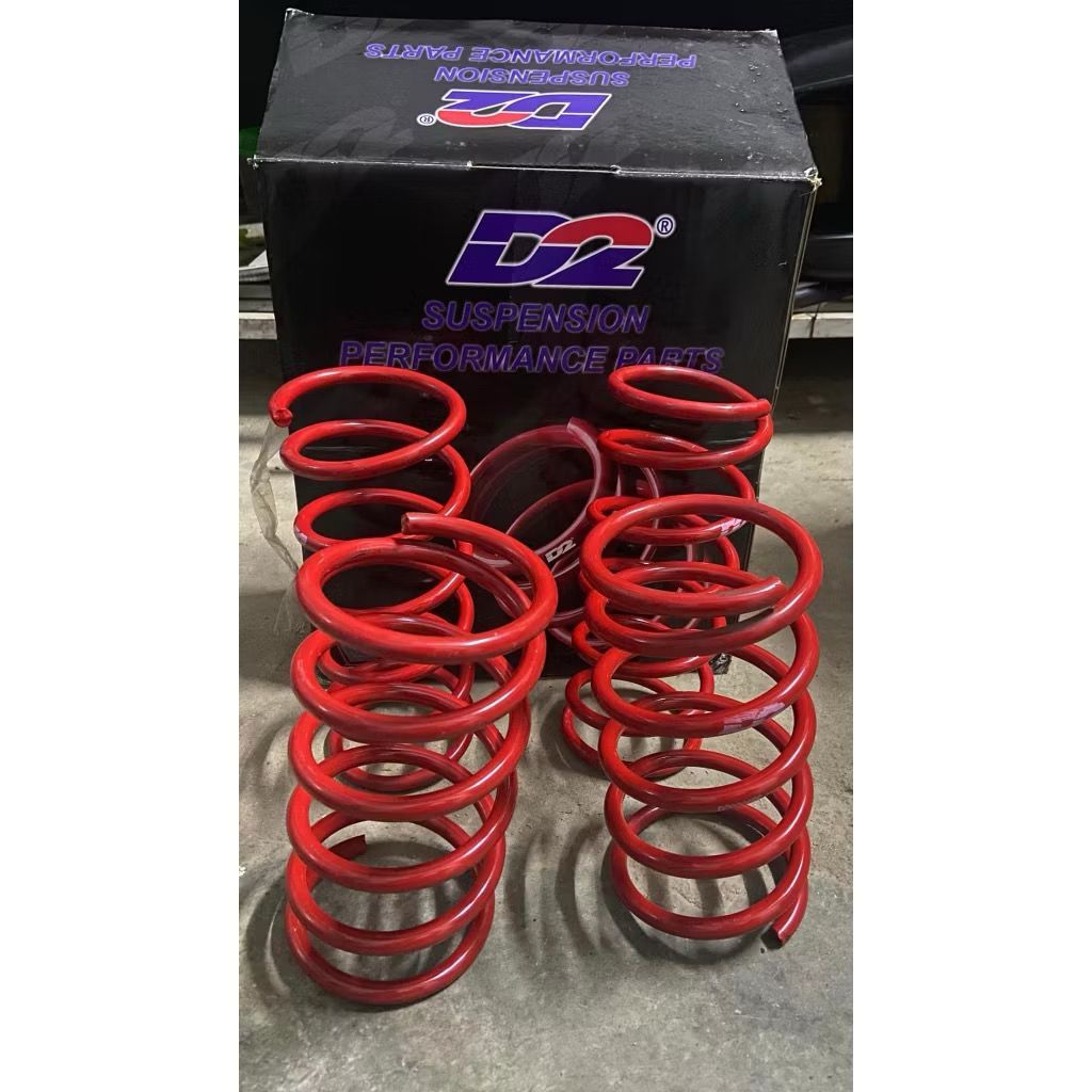 (READY STOCK) New D2 Sport Coil Spring myvi old & axia | Shopee Malaysia