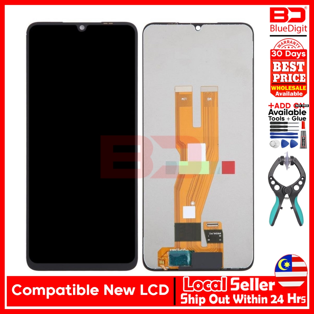 Compatible LCD For Samsung Galaxy A05 / SM-A055F / SM-A055F/DS / SM ...