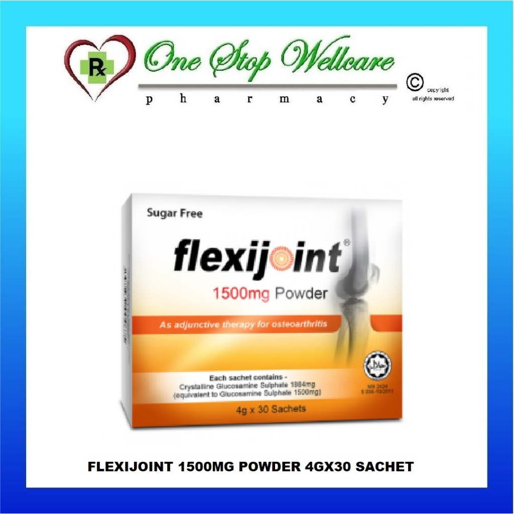 FLEXIJOINT 1500MG POWDER 4GX30 SACHET (EXP:10/2027) | Shopee Malaysia