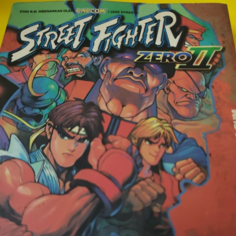 Koleksi Komik STREET FIGHTER ZERO preloved | Shopee Malaysia