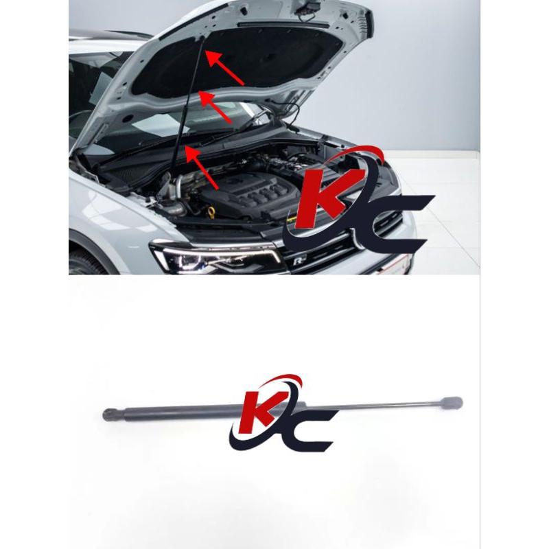 Volkswagen Tiguan mk2 2016-2024 FRONT BONNET ABSORBER Strut Tailgate ...