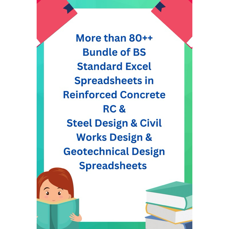 More than 80+ Bundle of Spreadsheets in Reinforced Concrete RC & Steel ...