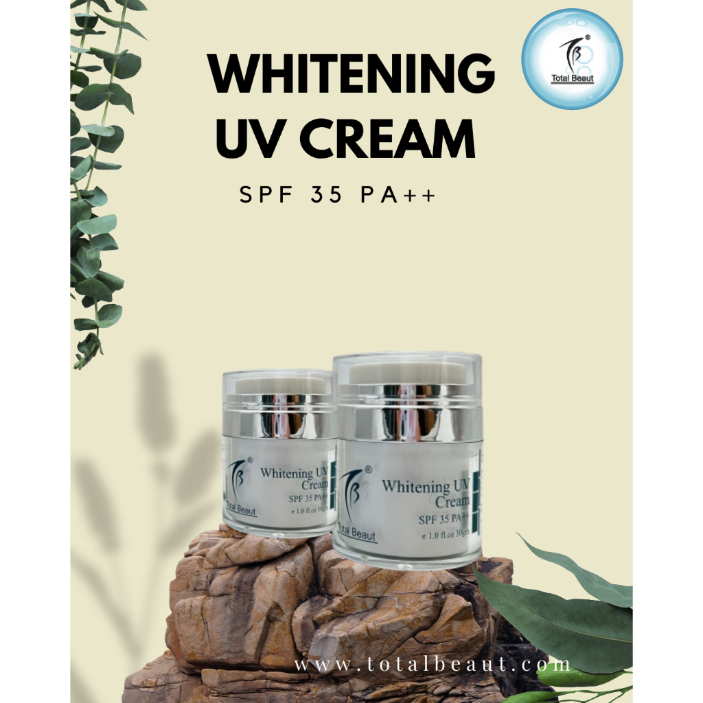 TOTAL BEAUT WHITENING UV CREAM SPF 35 PA++ (30G) | Shopee Malaysia