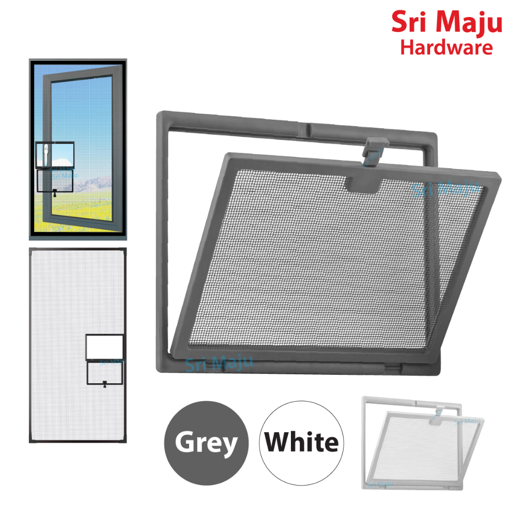 MAJU MNA-DOR Quality Small Door for Fiberglass Mesh Net Netting DIY ...