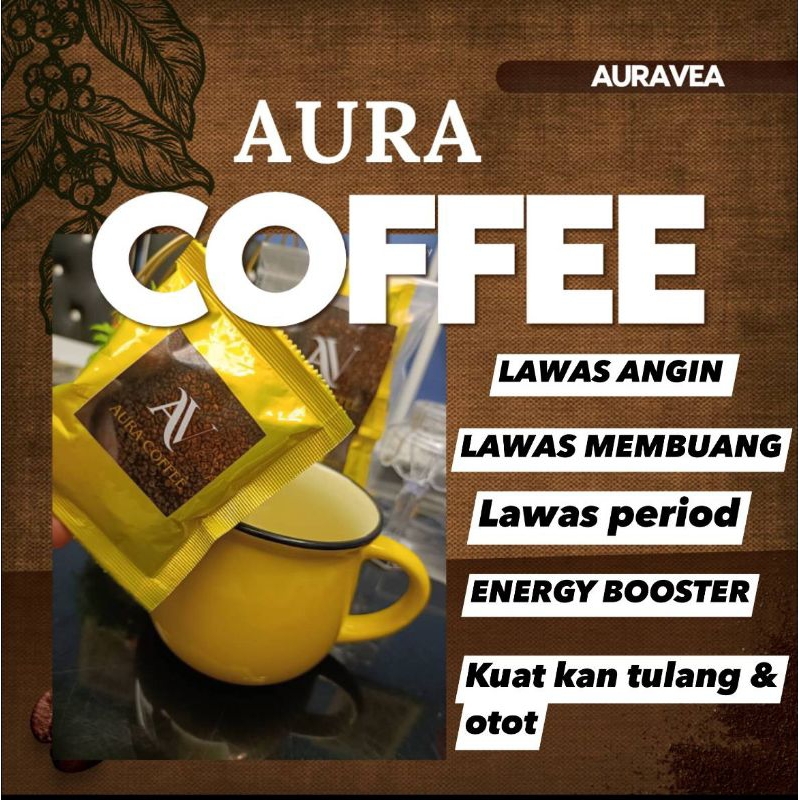 AURA COFFEE by AURAVEA PEK PERCUBAAN (5SACHET) | Shopee Malaysia