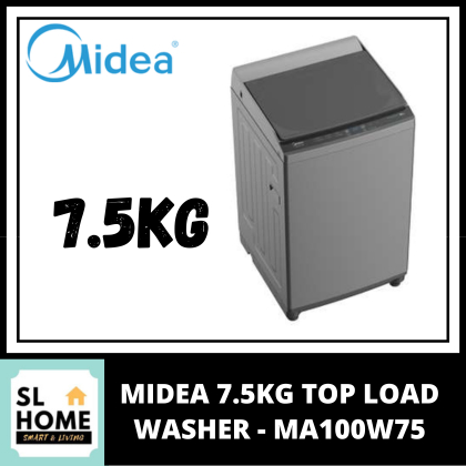 {KL & Klang Valley Area Only} MIDEA MA-100W75 7.5KG TOP LOADING WASHING ...