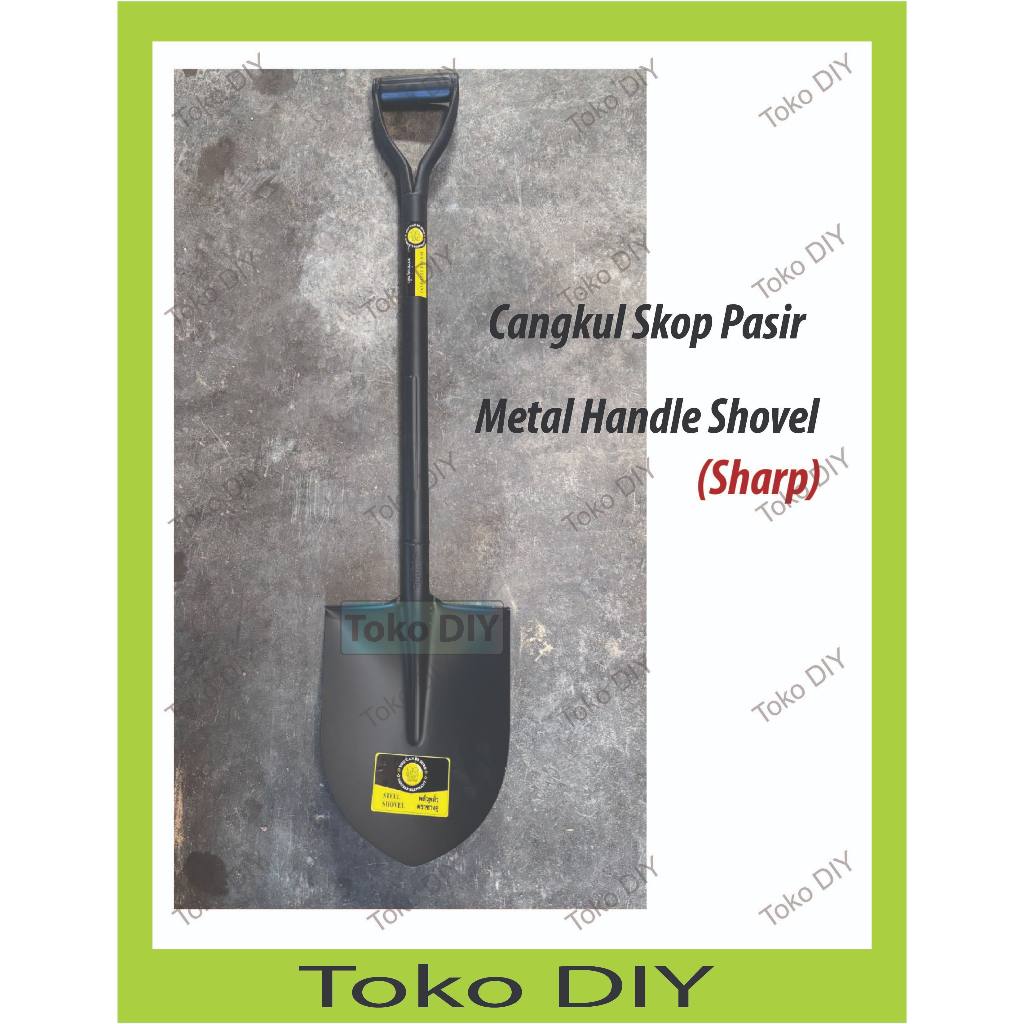 Cangkul Skop Pasir / Metal Handle Shovel ( SHARP ) | Shopee Malaysia