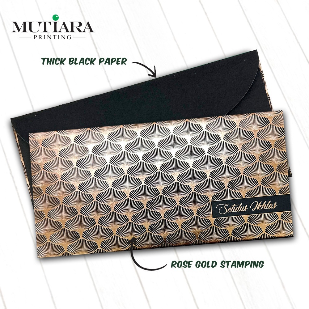 Sampul Raya Premium | Sampul Raya Eksklusif | Premium Solid Black Paper ...