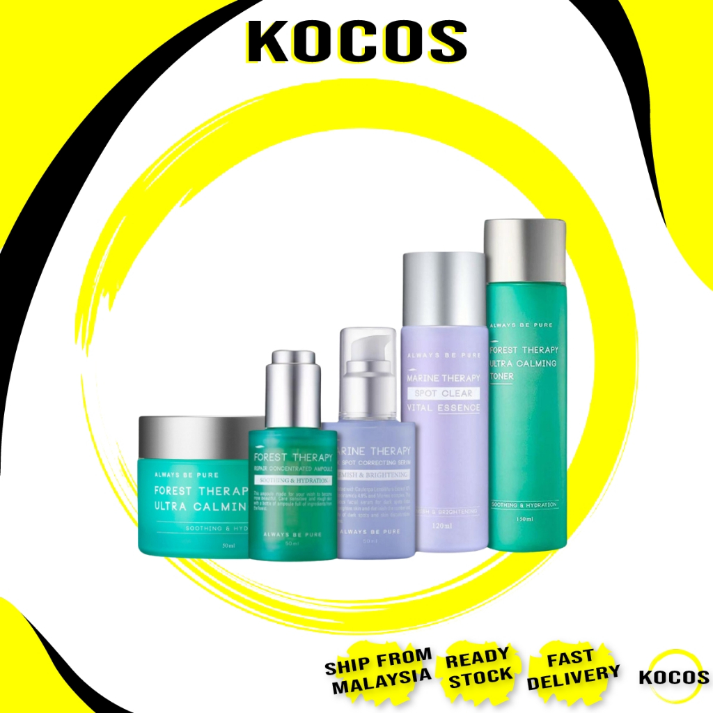 Always Be Pure Full Collection Forest Therapy Ultra Calming + Marine ...