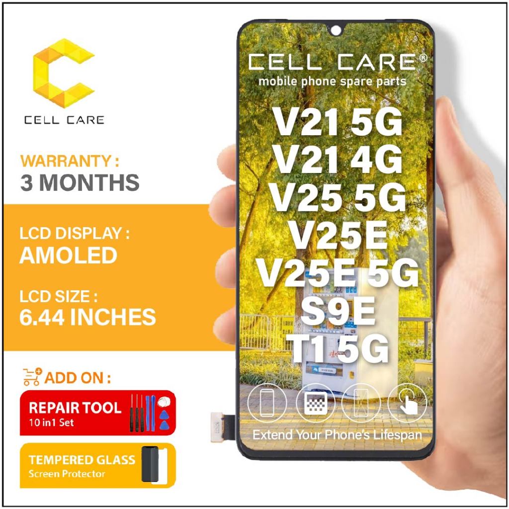 LCD SCREEN DISPLAY FOR VIVO V21 4G / V21 5G / V25 5G / V25E / V25E 5G ...