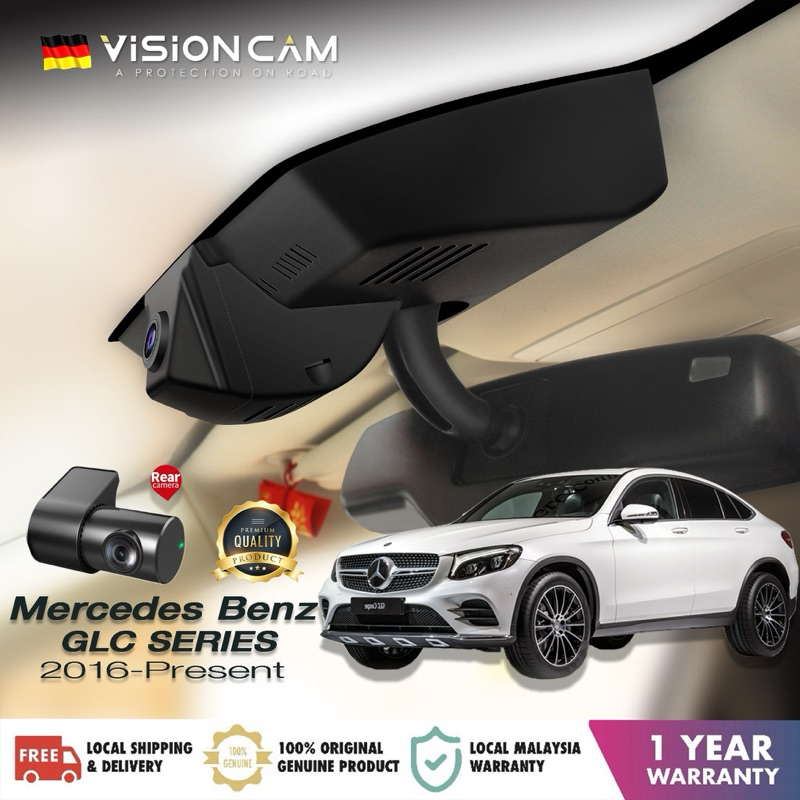 🔥4K UHD Premium Dash Cam🔥Mercedes-Benz GLC GLB GLS GLE(X253/C253)Wifi ...