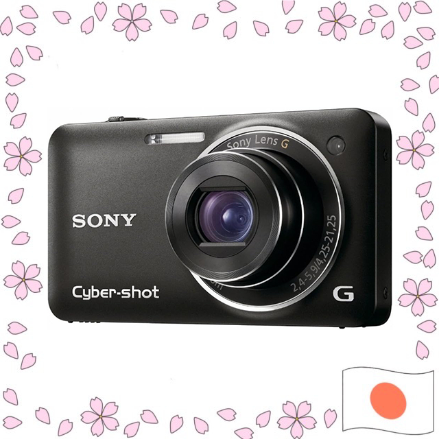 SONY Digital Camera Cyber-Shot WX5 (12.2MP CMOS/Optical x5) Black DSC ...