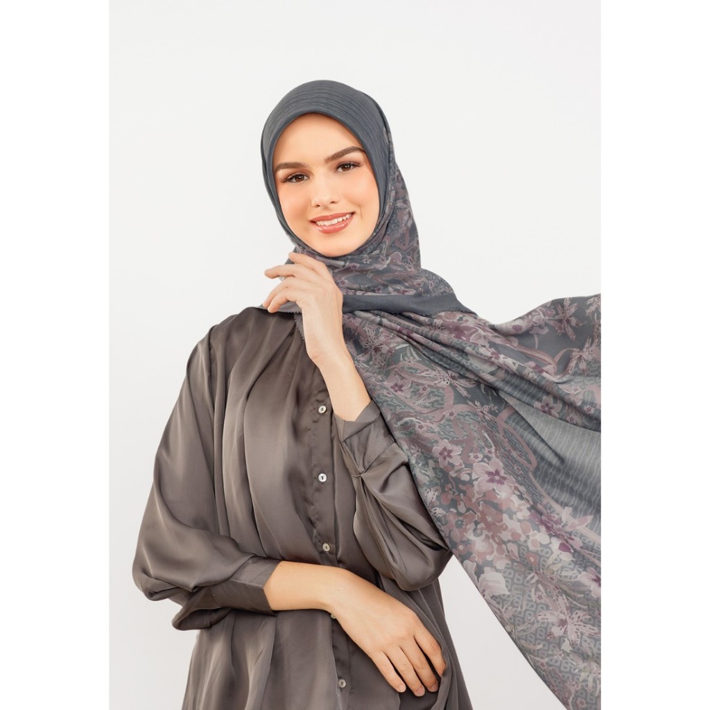 Buttonscarves Malaysia Paradiso Satin Shawl | Shopee Malaysia
