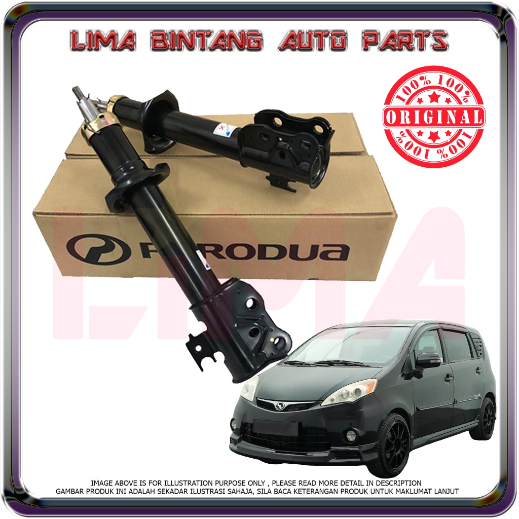 Perodua Alza , Alza Advance Front Shock Absorber Gas *Original* (2009 ...