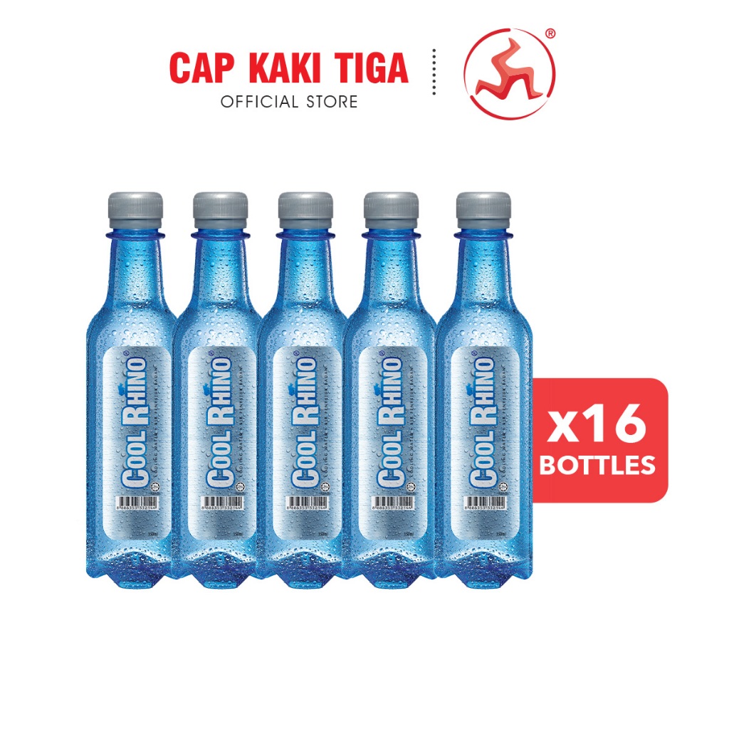 Cool Rhino Air Penyejuk Badan / Cooling Water (350ml x 16) | Shopee ...