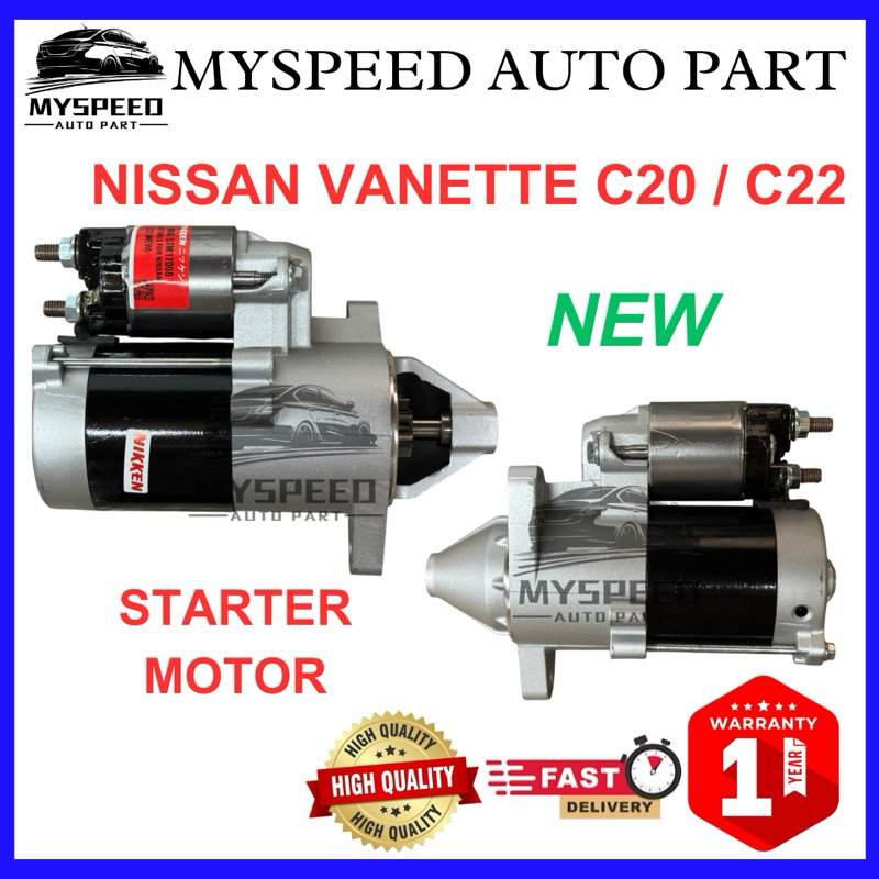 NISSAN VANETTE C20/C22 STARTER MOTOR HIGH QUALITY | Shopee Malaysia