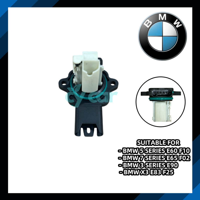 BMW E60 E65 E90 E83 MASS AIR FLOW SENSOR MAF SENSOR (5 PIN) 13627520519 ...