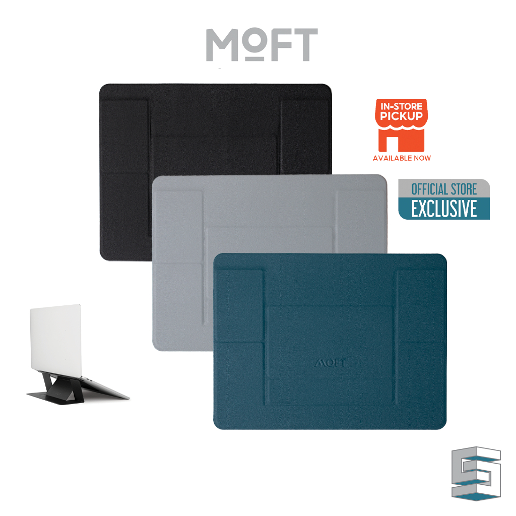 MOFT Cooling Laptop Stand MS006G (Adhesive Version Dual Angle) - Black ...