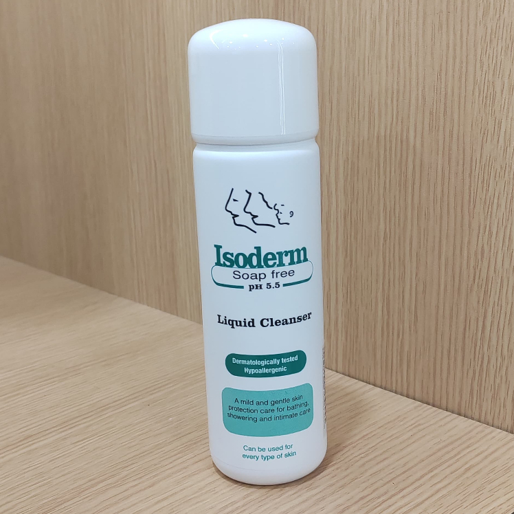 ISODERM SOAP FREE pH 5.5 LIQUID CLEANSER 250ML | Shopee Malaysia