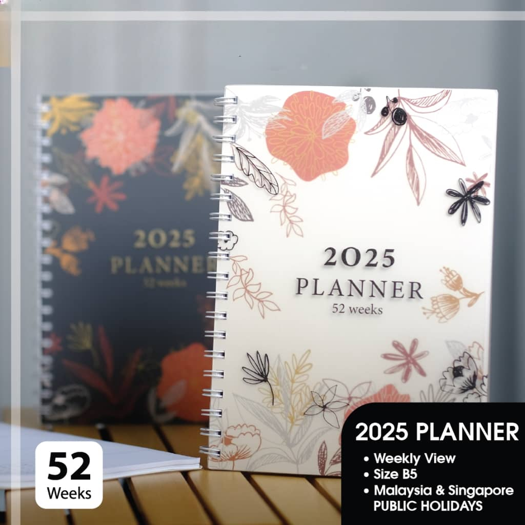 Handwriting B5 Weekly Planner 2025 with Single Line Notes PWD-B5 ...