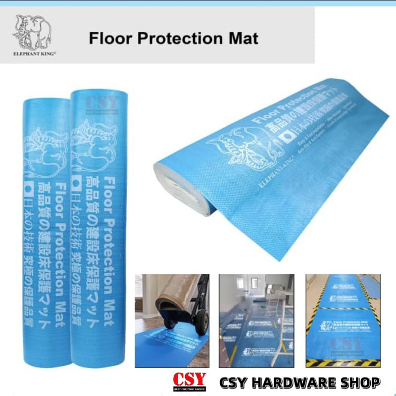 Floor Protection Mat 1.5MM BLUE PROTECTION MAT (1M X 10m) | Shopee Malaysia
