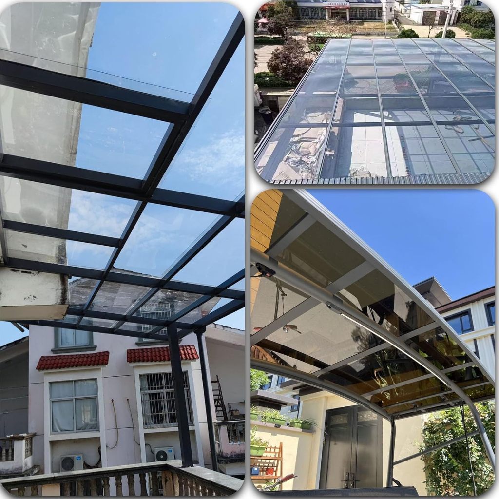 Polycarbonate Roofing Sheet / Atap Cerah Lutsinar Rata / Greenhouse ...