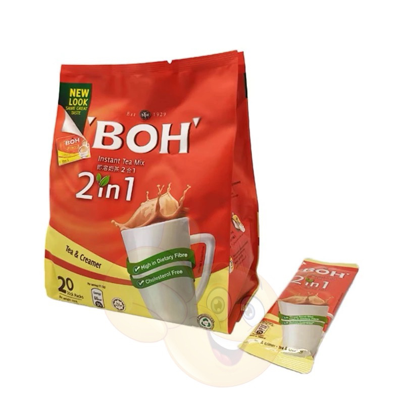 BOH 2-in-1 Instant Tea Mix 20 Sachets x 11.5g (230g) | Shopee Malaysia