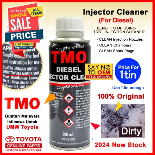 (Diesel) Injector Cleaner (250ml) Cuci Injector 08813-80100 08813-00860 ...