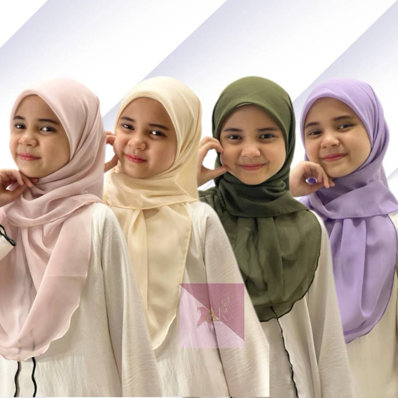 Tudung Bawal Hijab Fabric Cotton Voile Anwning On Point End Curve B38 ...
