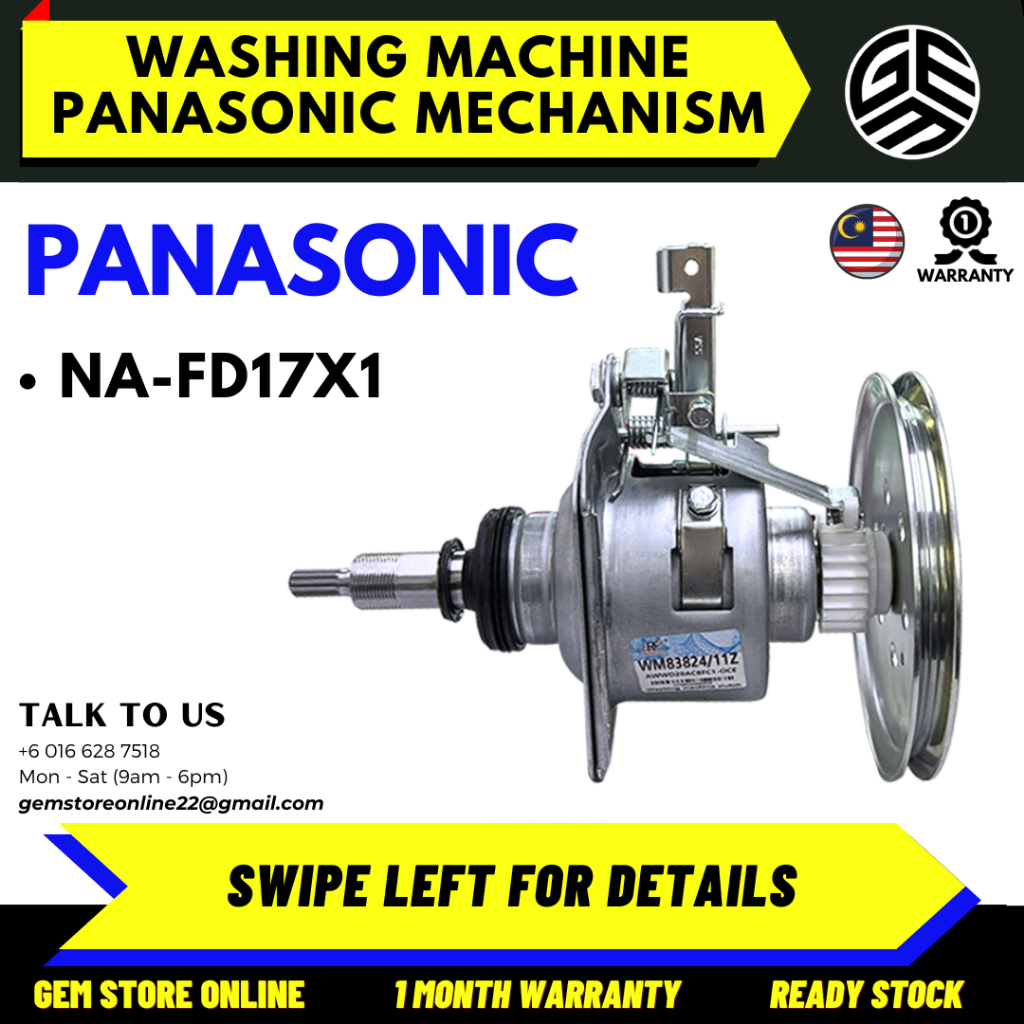 ( NA-FD17X1 ) PANASONIC Washing Machine Mechanism / Gearbox Mesin ...
