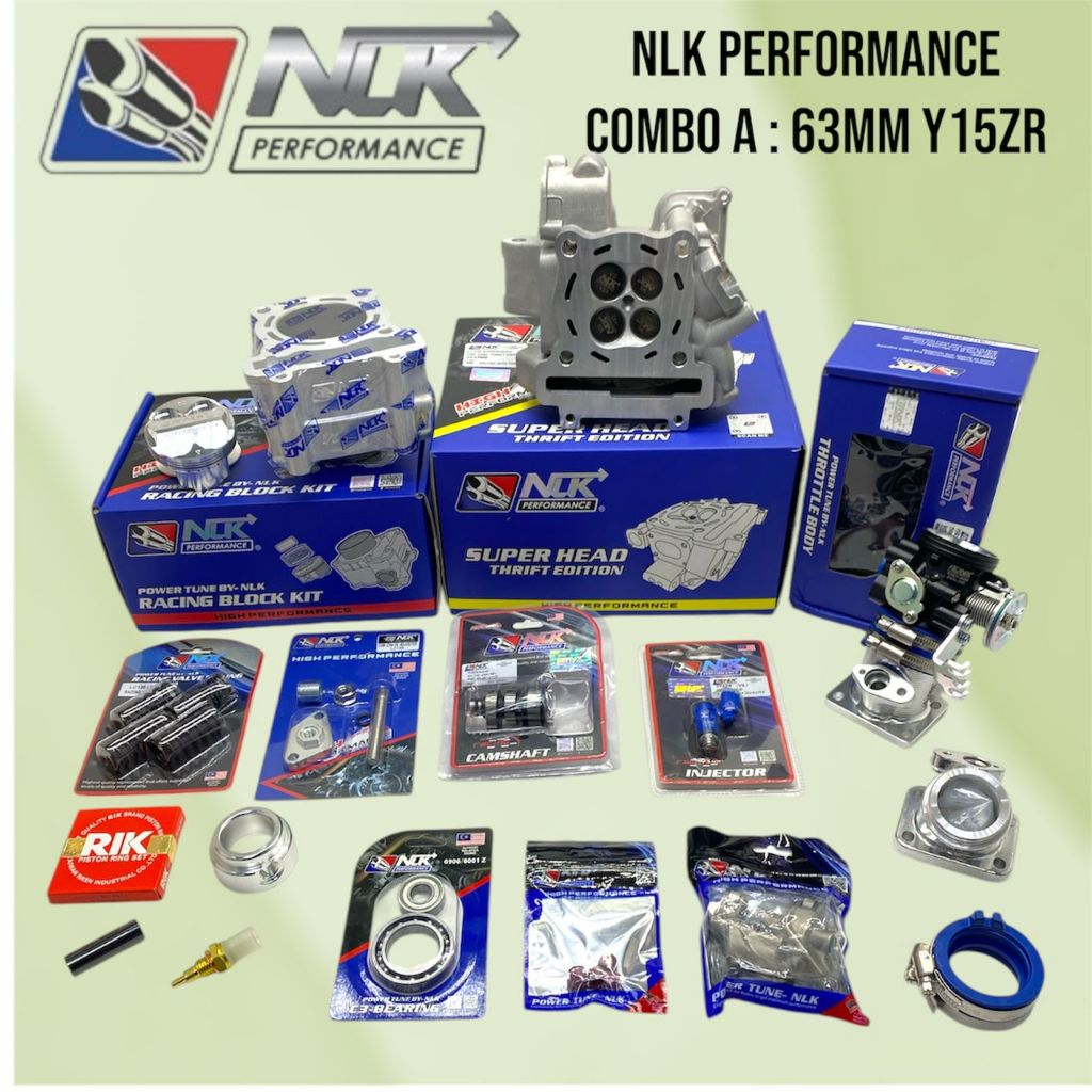 NLK PERFORMANCE TOP COMBO SET SPEC 63MM,65MM Y15ZR, NLK PERFORMANCE (ITEM NLK) | Shopee Malaysia