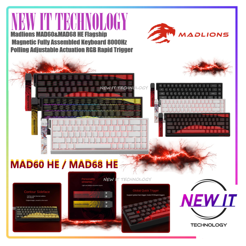 Madlions NANO68&MAD60&MAD68 HE Flagship Magnetic Fully Assembled ...