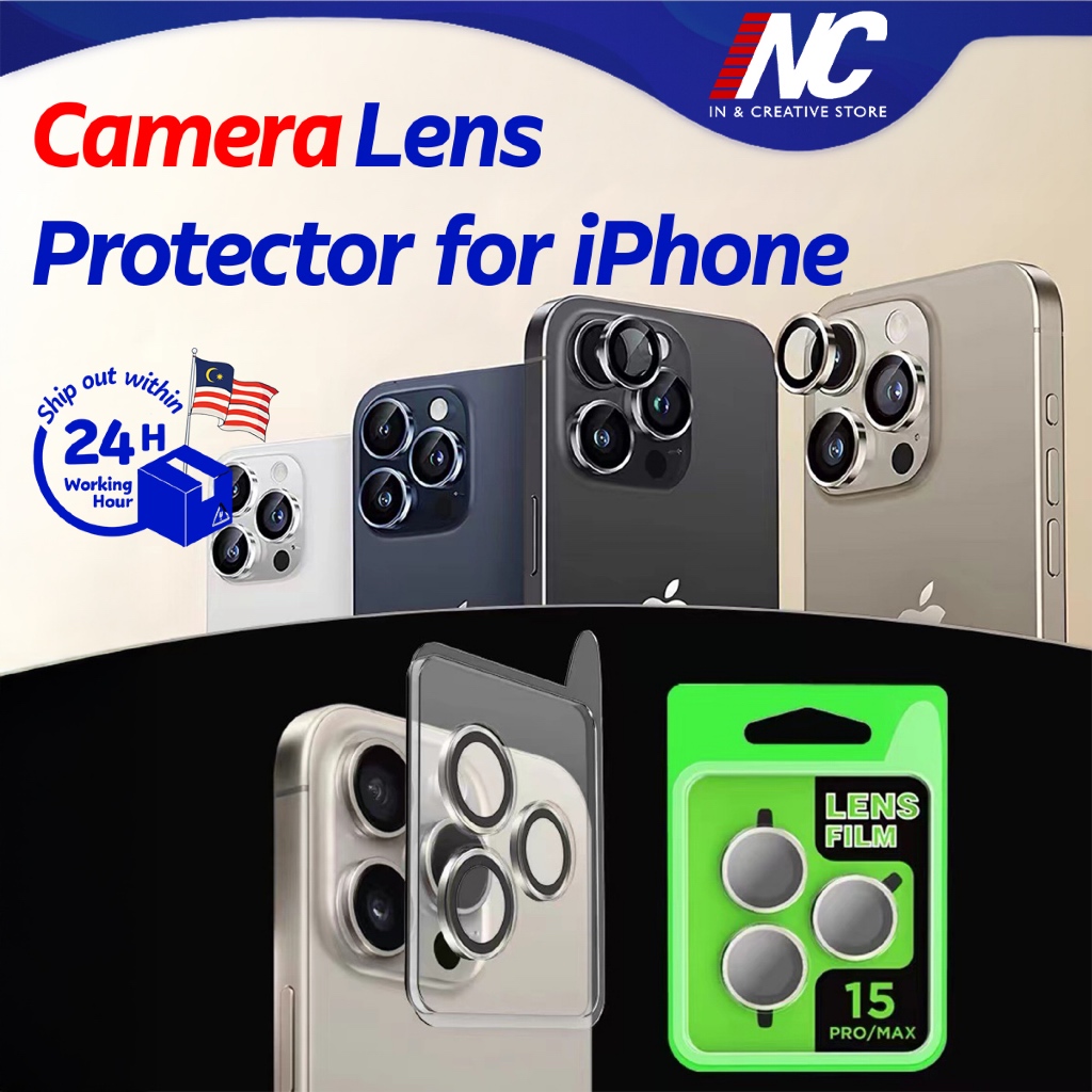 Camera Lens Protector for iPhone – Scratch Resistant & HD Clear ...