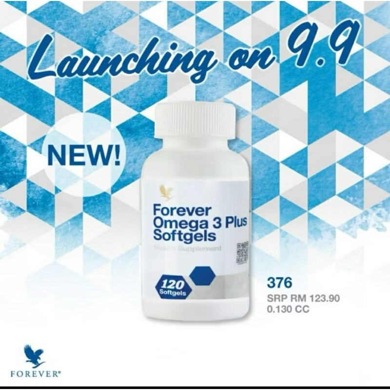 Original Forever Omega 3 Plus Softgels (Minyak Ikan) | Shopee Malaysia