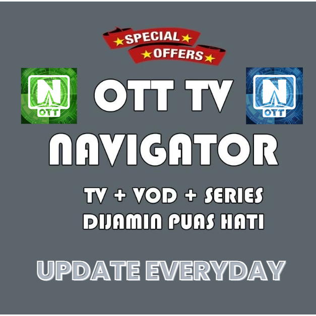 Ott Tv Ott Player Playlist + Vod Lifetime Full Channel Ott Navigator | Shopee Malaysia
