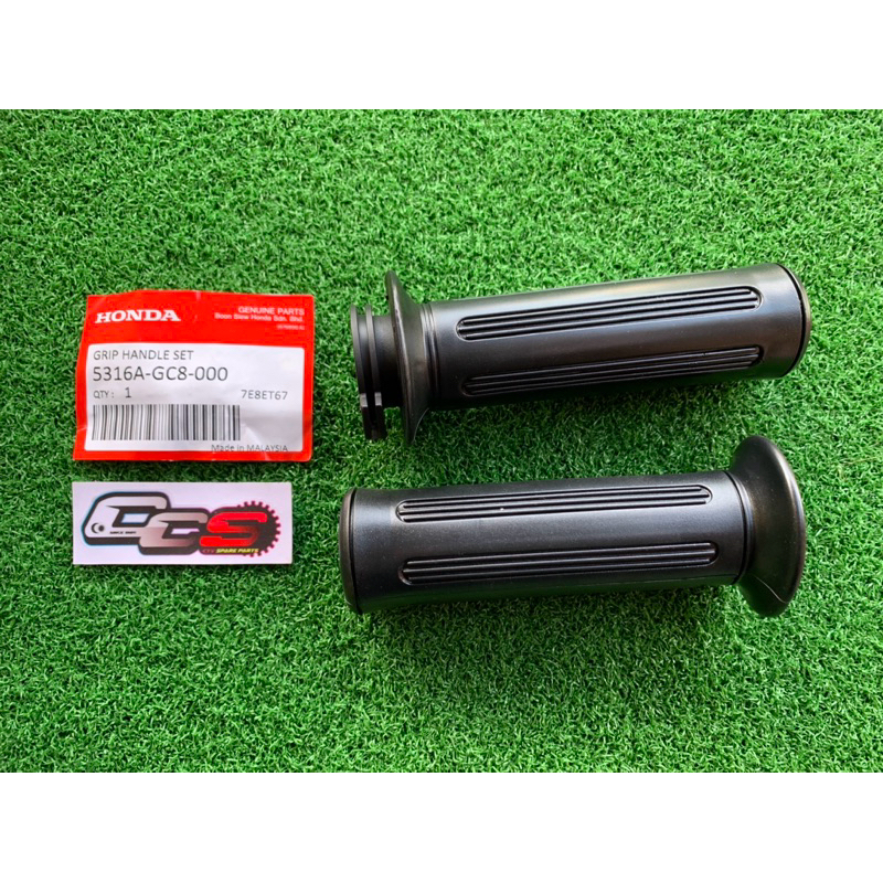 HONDA (GBO/EX5/EX5 DREAM HANDLE GRIP/HANDLE RUBBER WITH THROTTLE PIPE ...