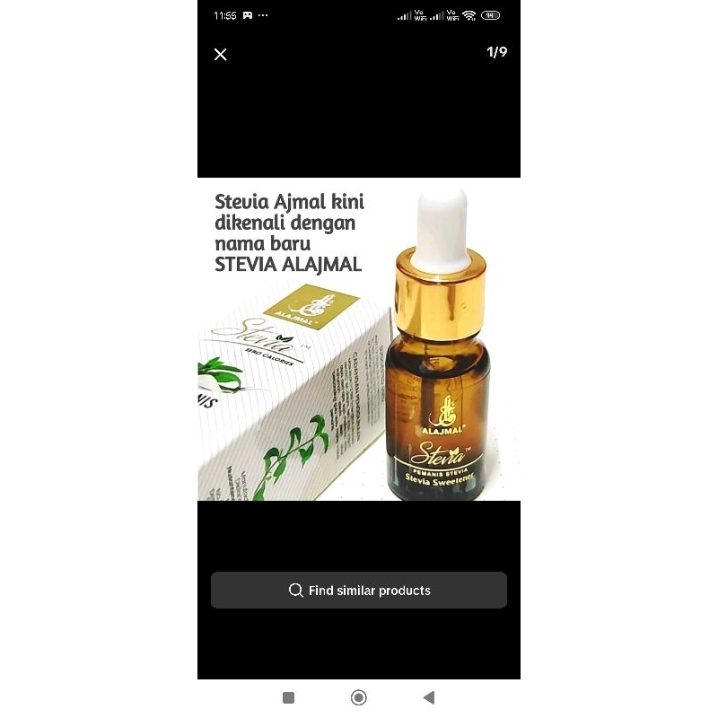 Pemanis Stevia Ajmal Sedap | Shopee Malaysia