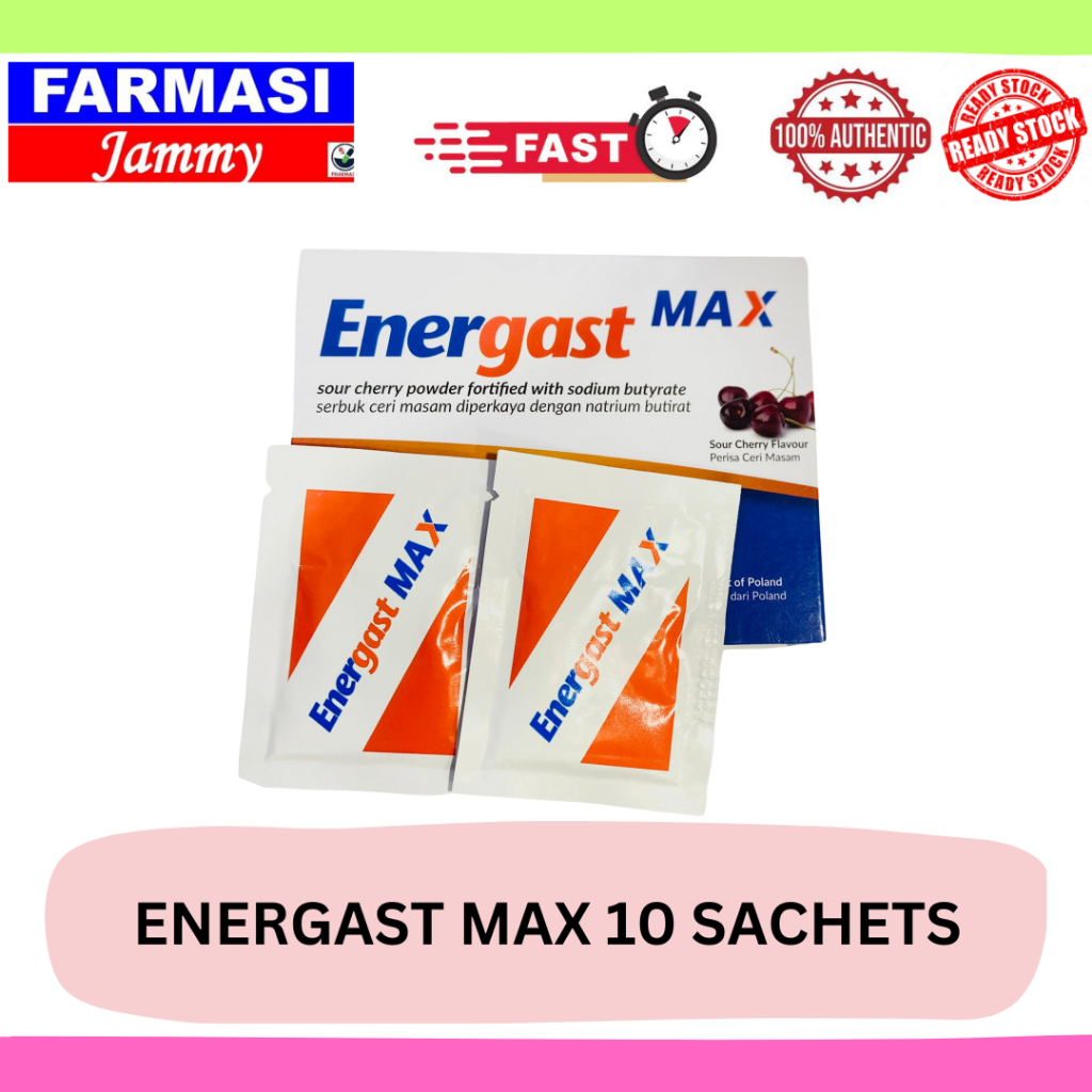 ENERGAST MAX 10 SACHETS | Shopee Malaysia