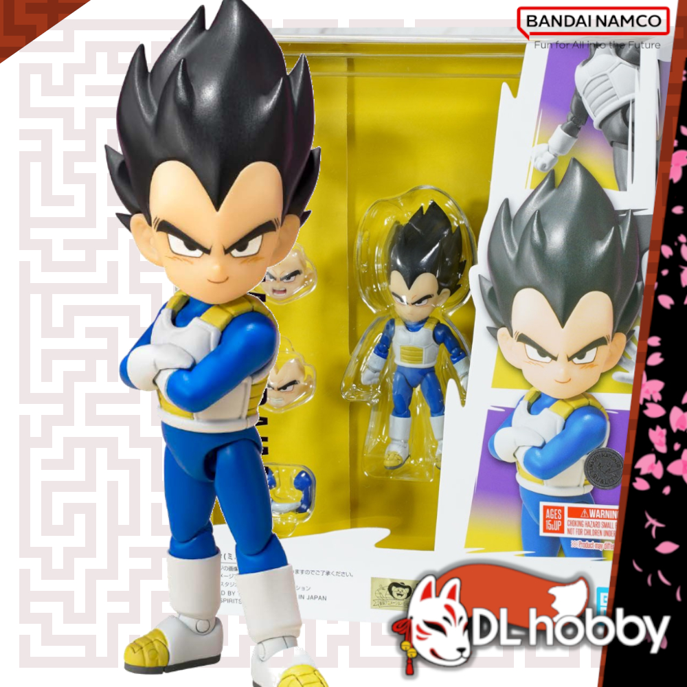 Dragon Ball Daima Mini Vegeta Tamashii Nation Bandai Namco | Shopee ...
