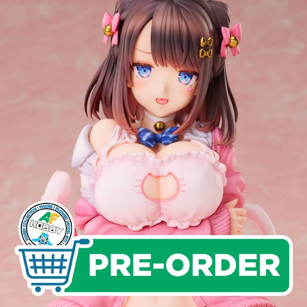 -[PREORDER]- Union Creative UC Non Scale KATTO Illustration Ribbon Hairpin chan PVC Figure ...