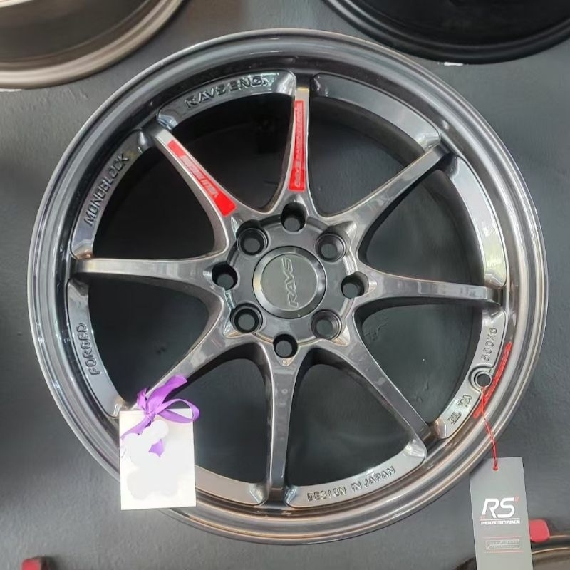 RAYS VOLK RACING SPORT RIM CE28 8 SPOKE FLOW FORMING MADE IN THAILAND ...