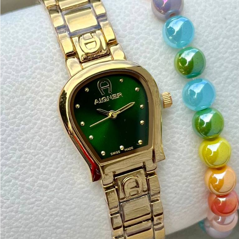 NEW ARRIVAL AIGNER Watch for female With BOX + PAPERBAG ANALOGUE ...