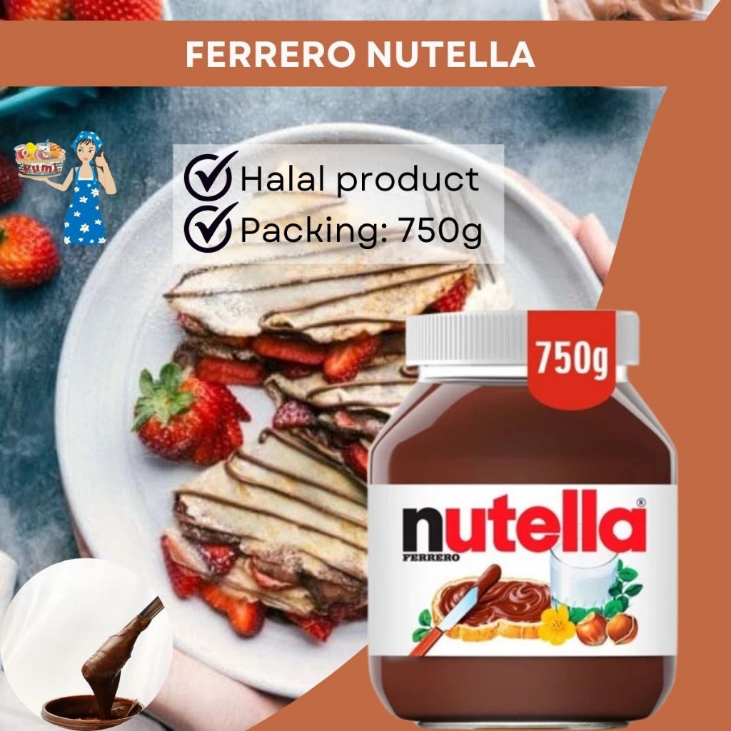 [READY STOCK] FERRERO NUTELLA (750G) | Shopee Malaysia