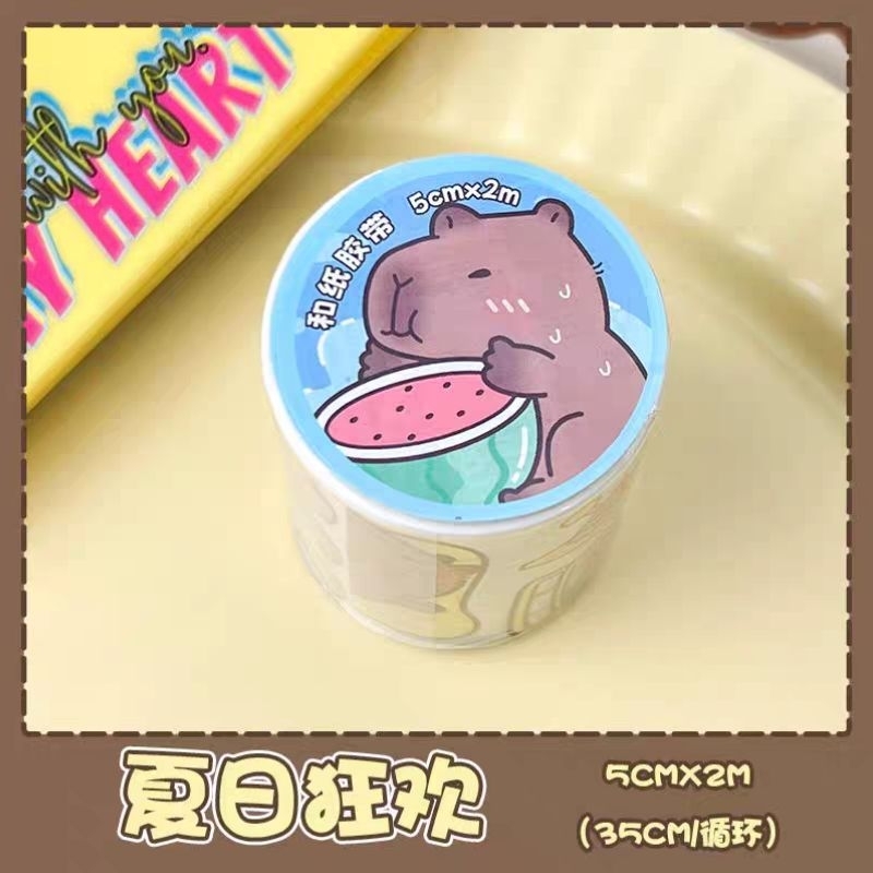 Capybara DIY roll sticker | Shopee Malaysia